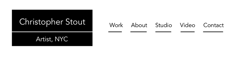 Christopher Stout Abstract Artist Portfolio